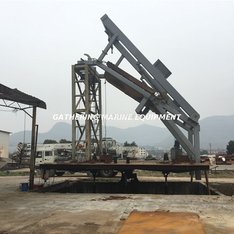 Free Fall type Lifeboat Davit Launching Appliance of the Lifeboat - Buy ...